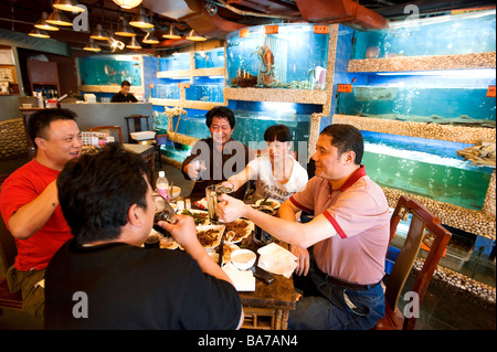 China, Beijing, the famous dim sum restaurant Jin Ding Xuan is opened ...