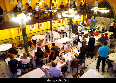 Els Quatre Gats, 4 Gats Barcelona restaurant in Casa Martí Stock Photo ...