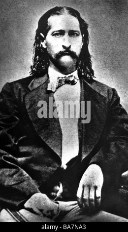 James Butler Hickok, "Wild Bill" Hickok, James Hickok was a folk hero ...