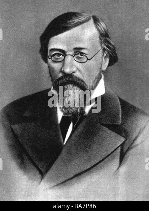 Portrait of Nikolay Chernyshevsky (1828-1889). Artist: Anonymous Stock ...