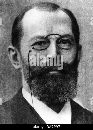 Emil Fischer (1852-1919) German chemist: Nobel prize for chemistry ...