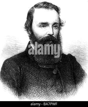Robert O'Hara Burke,1821 – 1861. Irish soldier and policeman leader of ...