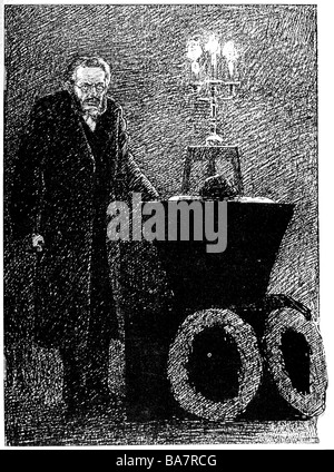 Max Reinhardt, German theatre director, in 1926. At this time director ...