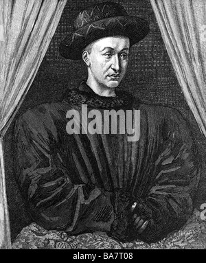 Charles VII, 1403-1461, King of France, character from the drama "The ...