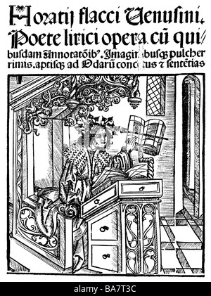 QUINTUS HORATIUS FLACCUS Roman writer known as Horace Date: 65 - 8 BC ...