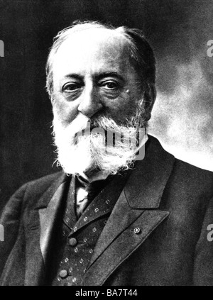 Portrait of Camille Saint-Saens (1835-1921). Museum: PRIVATE COLLECTION ...