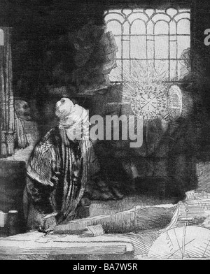 Faust, Johann Georg, 1480 - 1540, German magician, astrologer ...