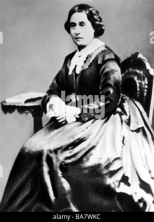 JENNY MARX (1814-1881) wife of Karl Marx with their first daughter also ...