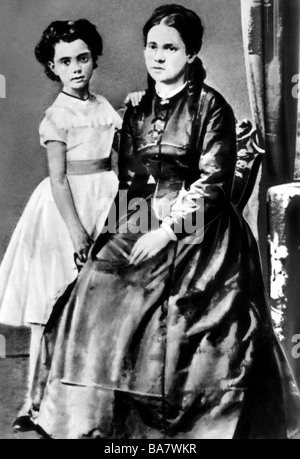 Karl Marx and his daughter Jenny Marx Stock Photo - Alamy