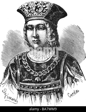 Portrait of Queen Isabella I of Castile Stock Photo - Alamy