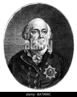 Frederick William II (1744-1797). King of Prussia (1786-1797). House of ...