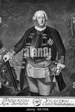 Frederick William I., Friedrich Wilhelm I., 14 August 1688 - 31 May ...