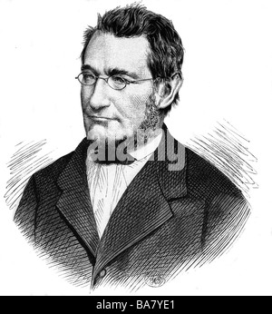 Julius Robert von Mayer, 1814 - 1878, a German physician and physicist ...