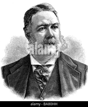 Chester A Arthur, 21st President of the United States of America, (1901 ...