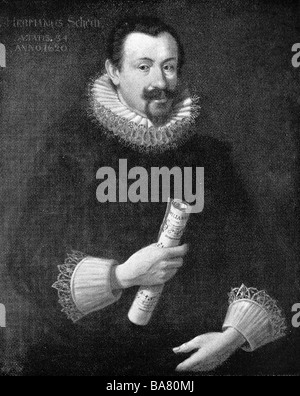 Johann Hermann Schein, 1586 - 1630, a German poet and Baroque composer ...