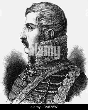 Schill, Ferdinand von, 6.1.1776 - 31.5.1809, Prussian military officer ...