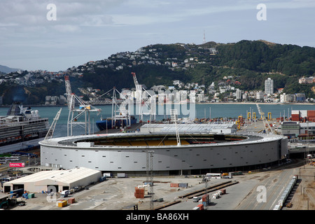 Westpac Stadium (The Cake Tin), Wellington, North Island, New Zealand ...