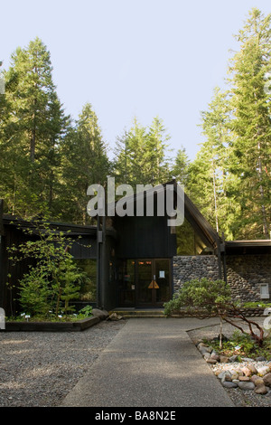 Interpretive Center - Federation Forest State Park, Washington Stock ...