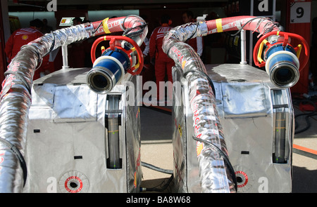 Formula One refuelling system Stock Photo - Alamy