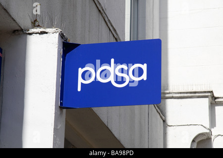 Sign above a PDSA charity shop Stock Photo - Alamy
