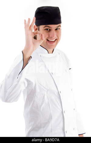 Cook cooking young man male job copyspace copy space outdoors Stock ...