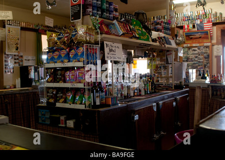 Inside of the pub in Silverton Hotel New South Wales Australia Stock ...