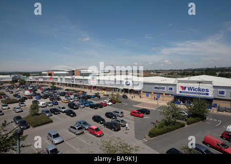The DW stadium at Robin Park Wigan. DW Stadium, home of Wigan Athletic ...