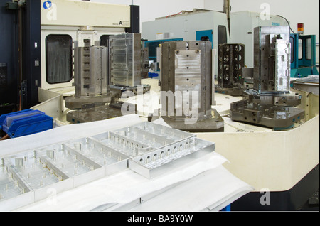 horizontal machining centre with automatic pallet changer Stock Photo ...