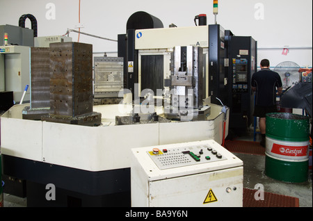 horizontal machining centre with automatic pallet changer Stock Photo ...