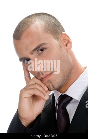 businessman making rational decision Stock Photo - Alamy