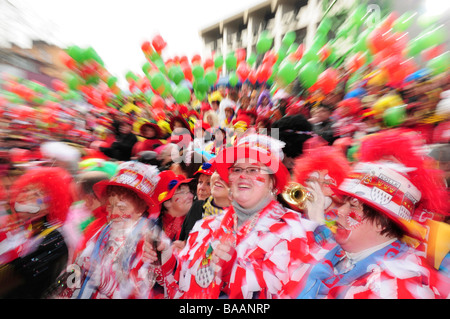 Germans celebrating carnival in Cologne Stock Photo - Alamy