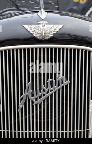 Austin 7 radiator grill Stock Photo - Alamy