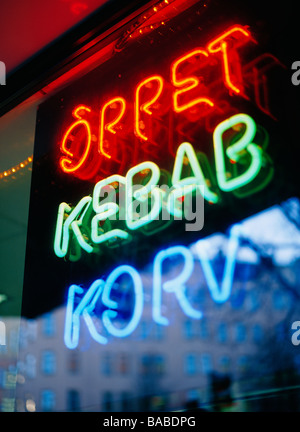 A Neon Sign Stockholm Sweden Stock Photo - Alamy