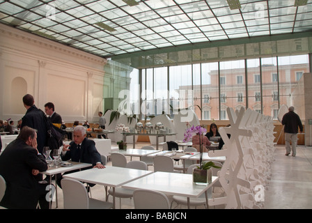 The the bar of the modern restaurant bar Open Colonna in Rome's Palazzo ...