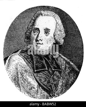 Cardinal de Rohan, Louis Rene Edouard de Rohan (1734-1803), Bishop of ...