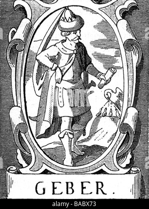 Abu Musa Jabir ibn Hayyan also known as Geber (721-815) was a Stock ...