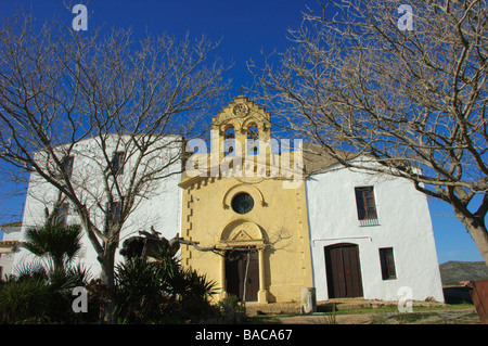 Small Spanish catholic church in the mountains of the Costa del Sol ...