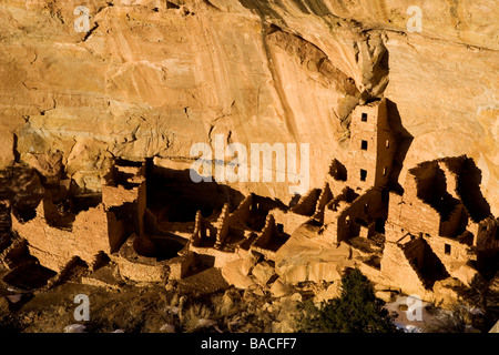 Square House Ruins in Mesa Verde National Park Museum, Colorado Stock ...