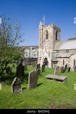 The town of Rothbury Northumberland north east England UK Stock Photo ...