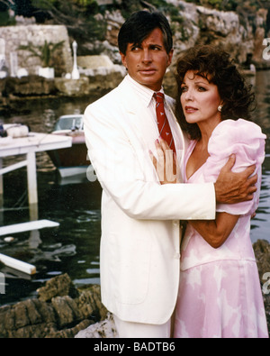 JOAN COLLINS, GEORGE HAMILTON, MONTE CARLO, 1986 Stock Photo - Alamy