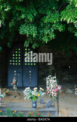 Church of Sant Joan at Isil Lleida Catalan Pyrenees Stock Photo - Alamy