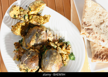 Bharli Wangi is a traditional Marathi Dish in which brinijal are ...