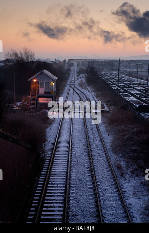 Belasis lane Signal Box and Incinerator at Old ICI Billingham Teesside ...