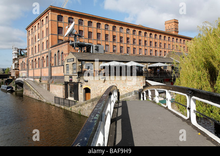 Old industrial building, Camden Lock, London, England, UK Stock Photo ...