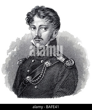 Carl Theodor Körner - portrait of the German poet and soldier as a ...