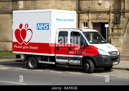 National Health Service Blood Donor and Transplant Centre sign West End ...