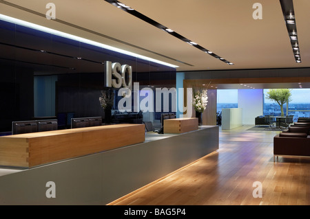 isg offices reception Stock Photo - Alamy