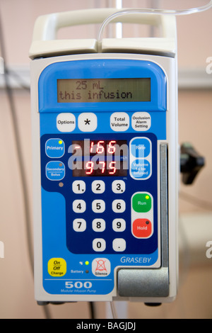 A Graseby Infusion pump for intravenous medication in a hospital in ...