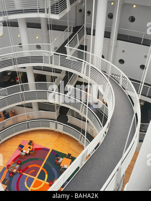 SANDTON LIBRARY, GAPP ARCHITECTS, JOHANNESBURG, SOUTH AFRICA Stock ...