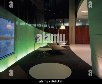 Deloitte + Touche Reception to Offices, London, United Kingdom, Harper ...